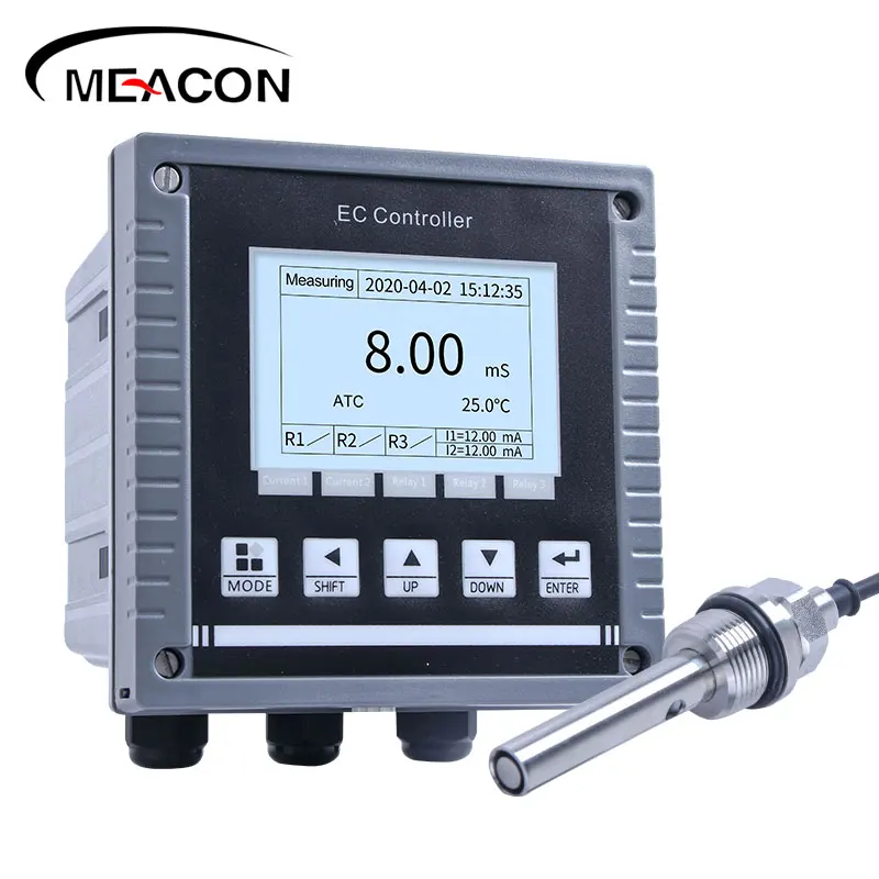 Professional Electrical Conductivity Sensor Digital Inline Tds Meter ...