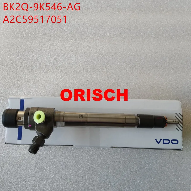 100% Original Bk2q-9k546-ag Bk2q9k546ag Common Rail Fuel Injector For Vdo Injecor For Ford ...
