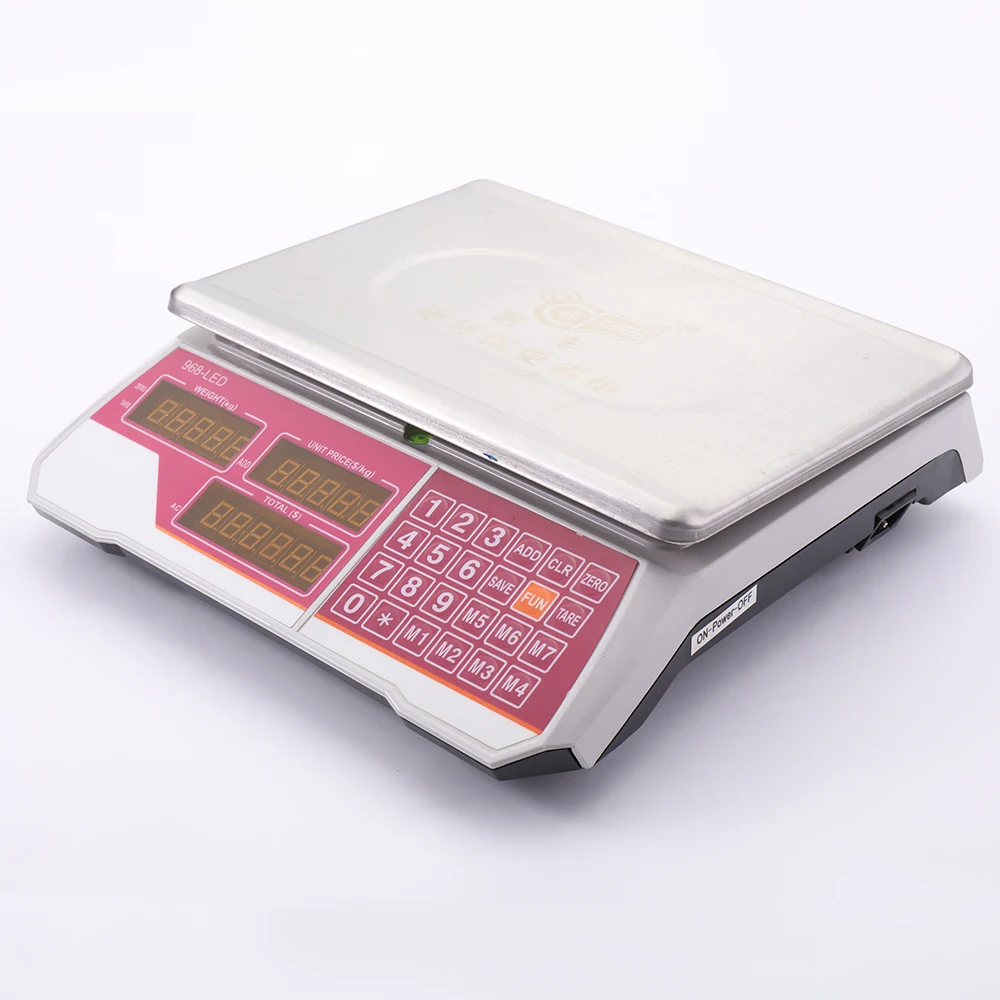 Double Sided Display ACS-968 Electronic Digital Weighing Scales