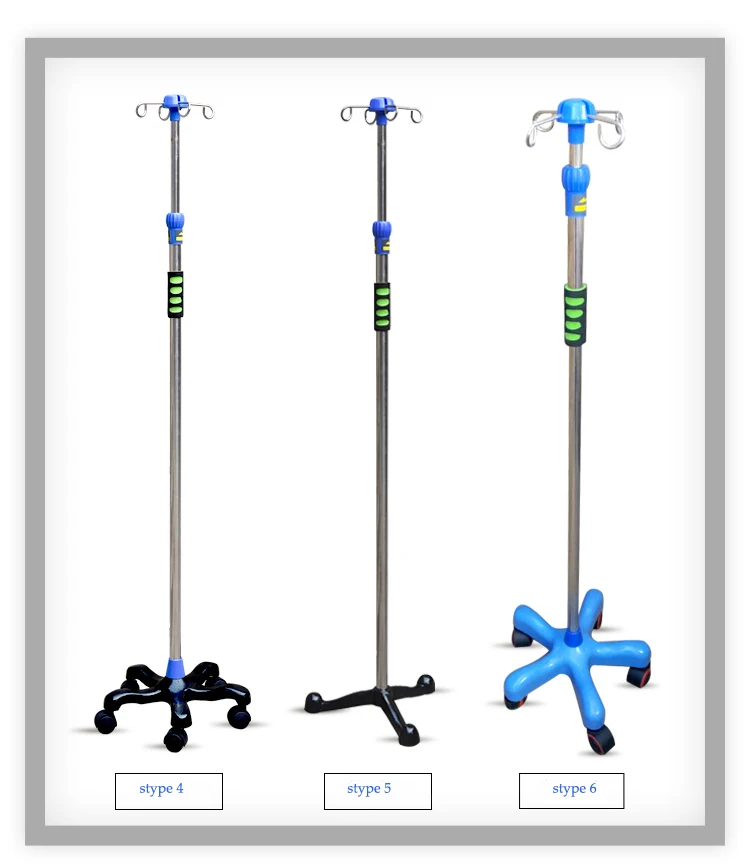 High Quality Hospital Medical Infusion Stand Stainless Steel ...