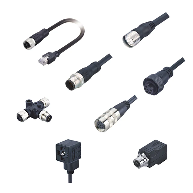 Finecables Industrial M8 M12 M16 M23 4/19pin Waterproof Circular ...