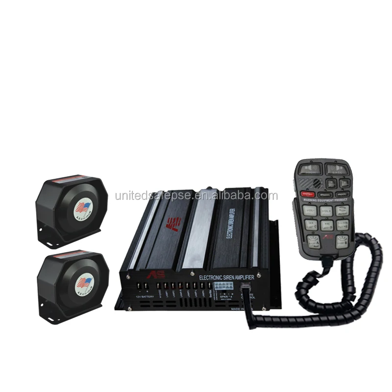 400W Siren Car Sirena Ambulancia - Emergency Vehicle Sound