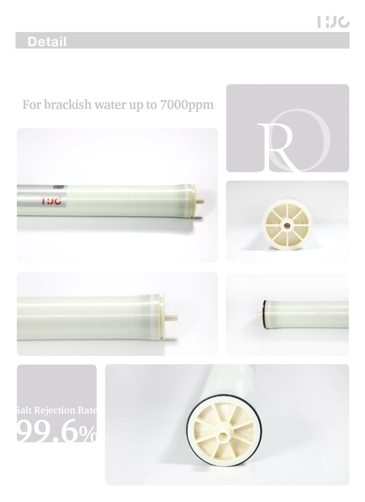 RL4040 Membrane - 2500GPD Reverse Osmosis for Brackish Water