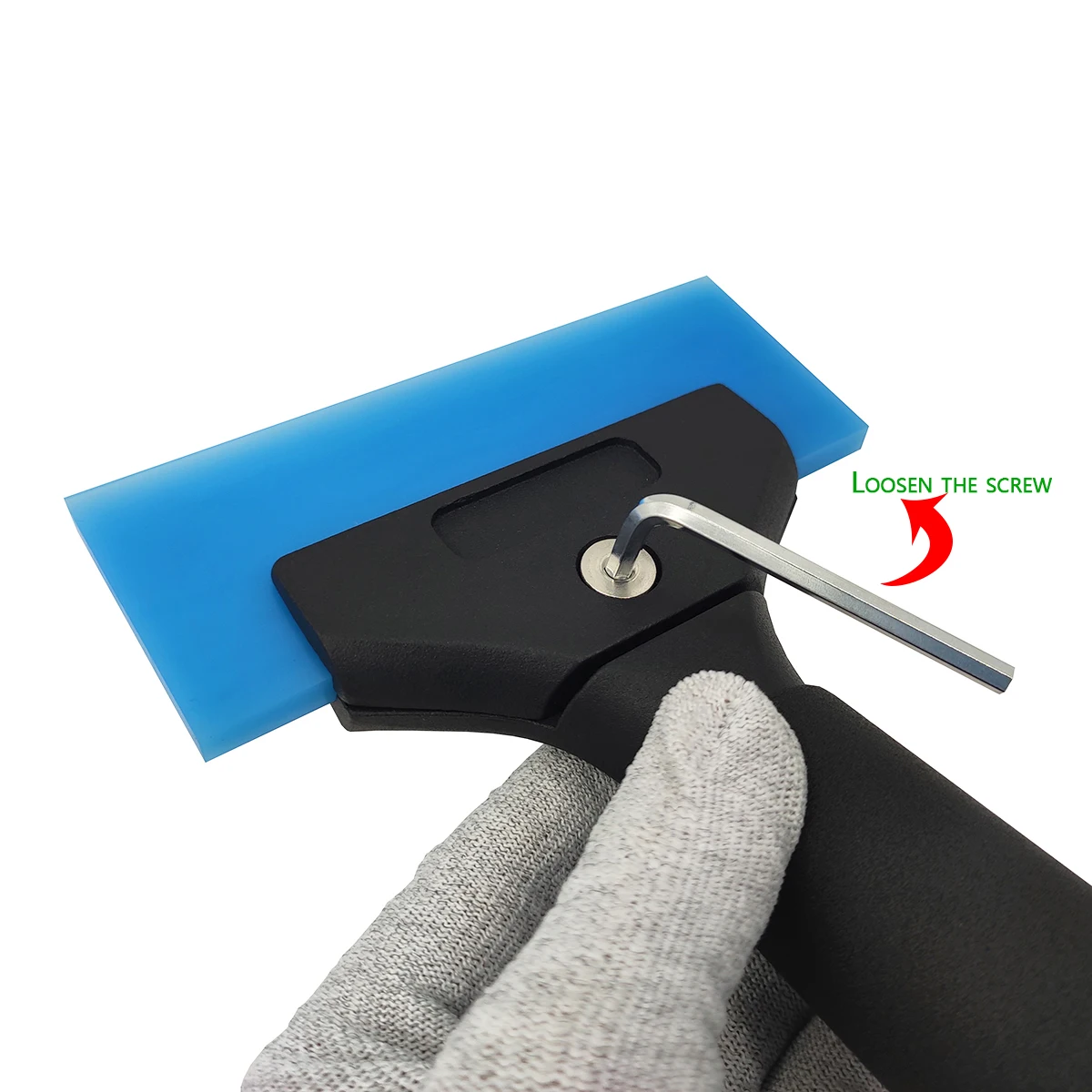 Silicon Scraper With Handle Water Squeegee For Paint Protection Wraps ...