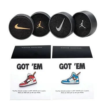 New Custom Nike Logo Metal Badge Pins Zinc Alloy Hard Enamel Pin - Buy ...