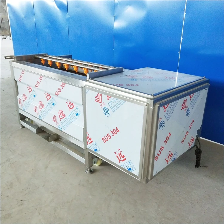 Automatic Large Sea Bass Washer Washing Oyster Machine Shell Cleaning ...