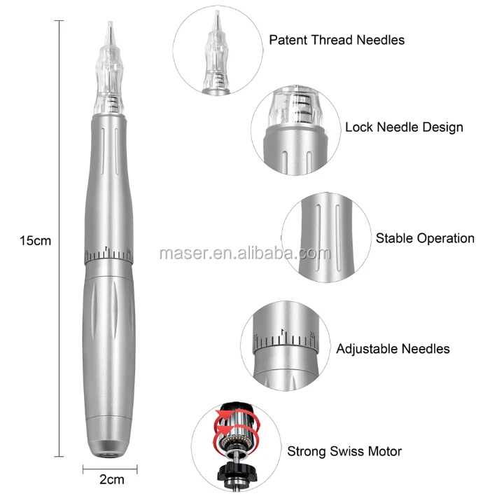Professional P300 Dermografo Machine Cosmetic Digital Semi Permanent ...