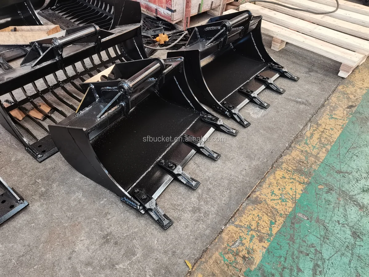 MS01 Digger Bucket with Teeth - General Ground Excavation