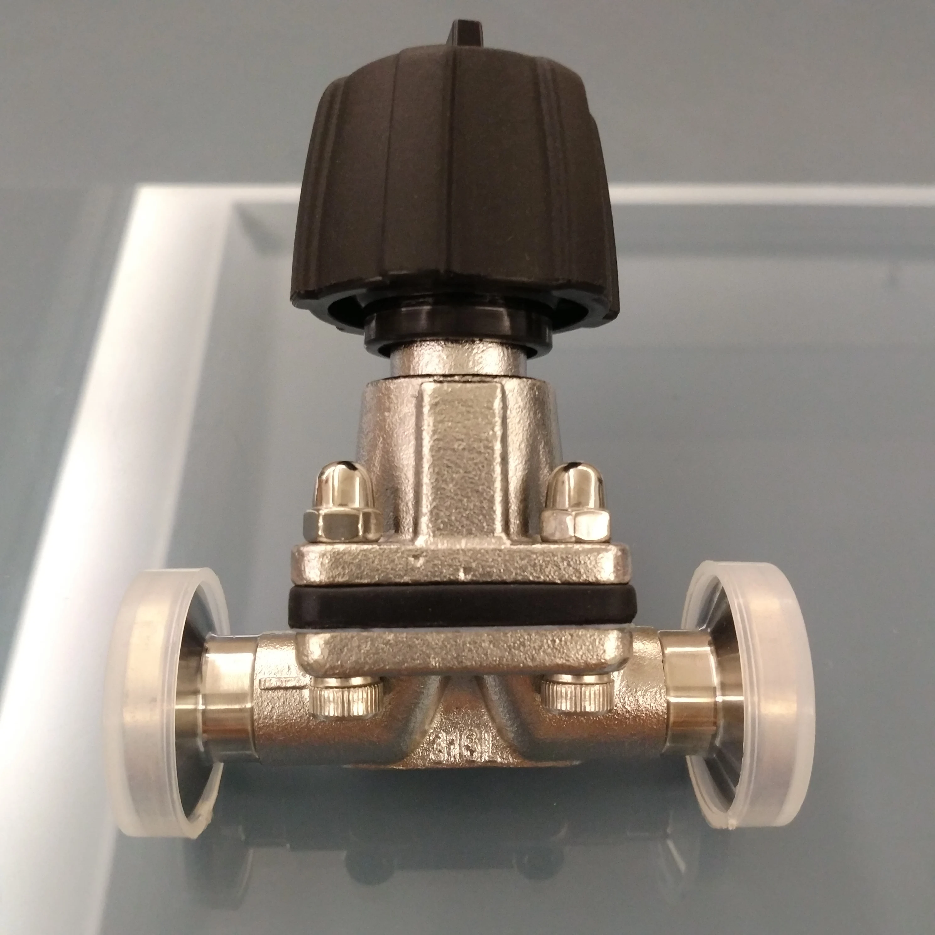 Dn15 Stainless Steel 316 Zero Leakage Manual Diaphragm Valve Shutoff ...