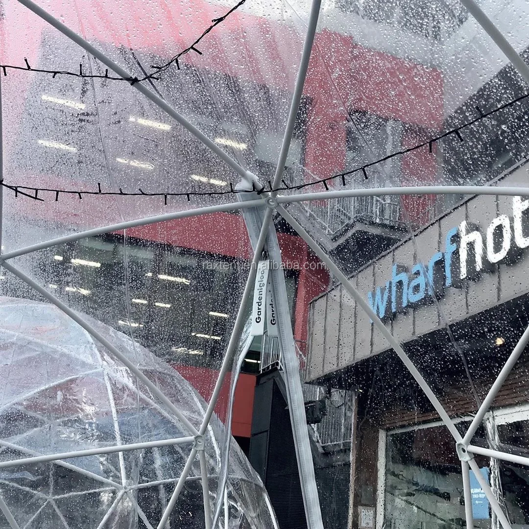 Fiberglass Igloo - Transparent Dome Tent for Winter Glamping
