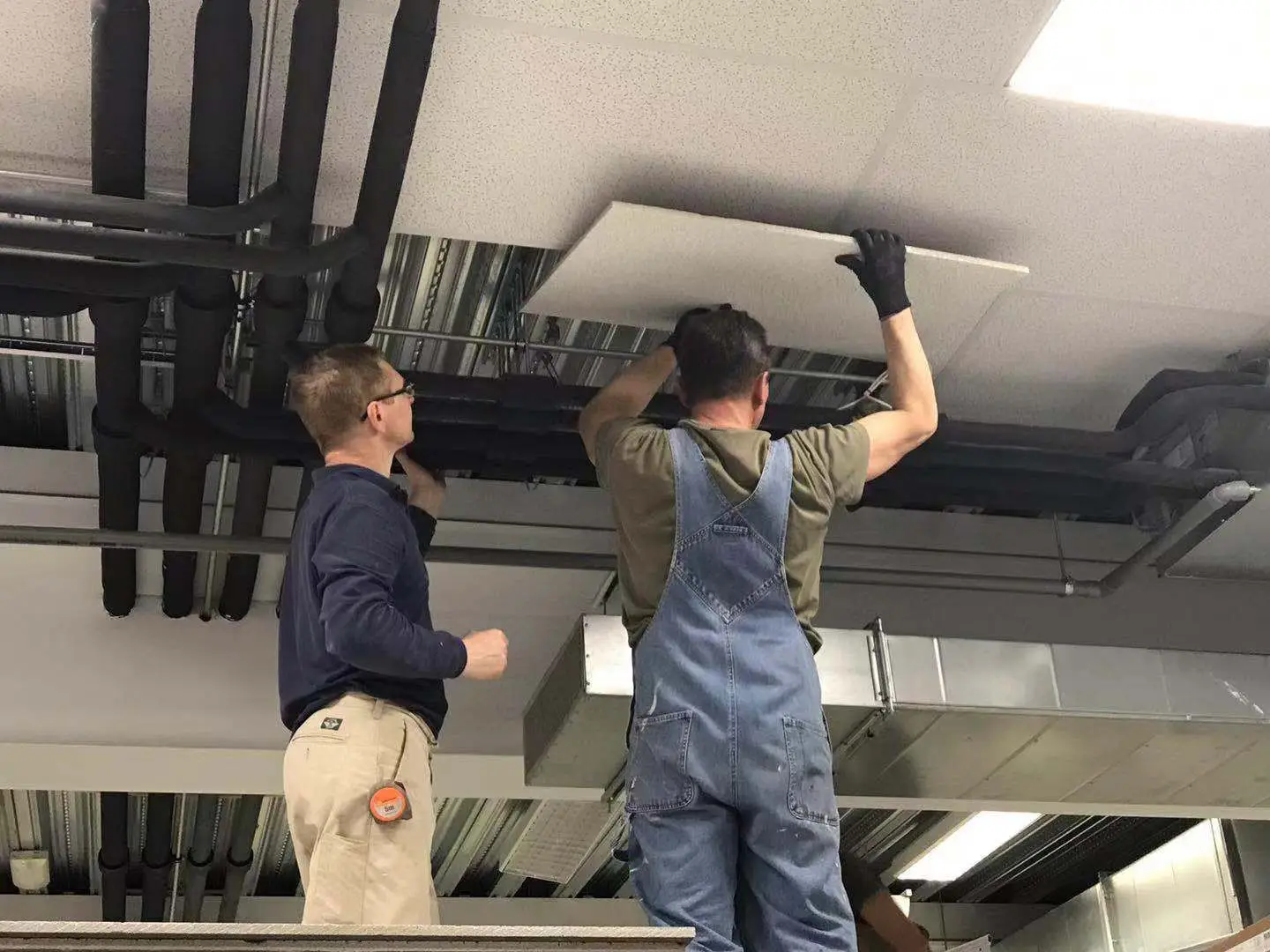 RH90 Mineral Fiber Ceiling Tiles - Lightweight Acoustic Insulation for ...