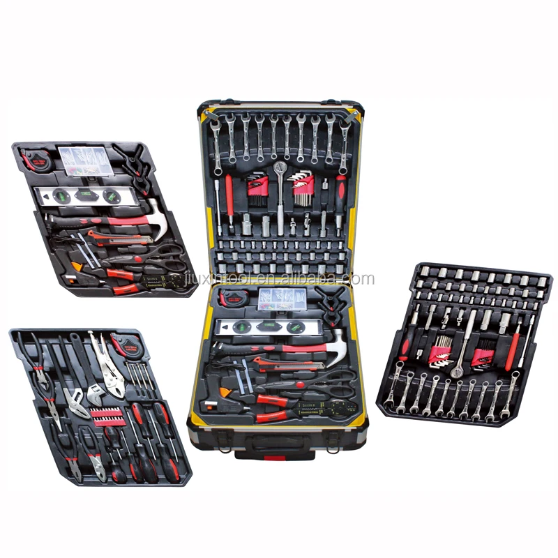 186pc swiss Craft Tool Set/ Aluminum Trolley Case/ Tools Box Set ...
