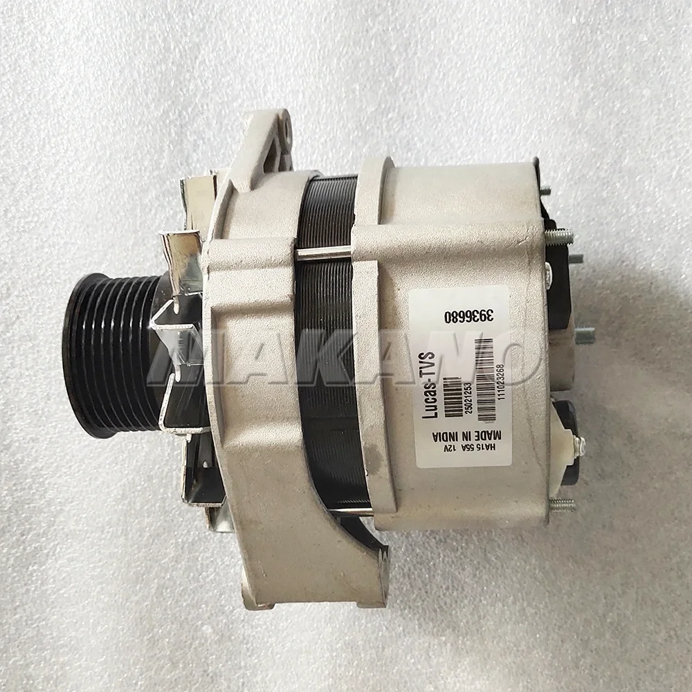 Best Price 6bt Diesel Engine Parts 55a 12v Tvs Charging Alternator ...