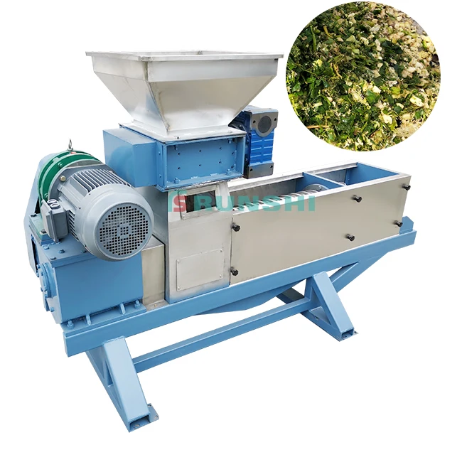 Vegetable Food Solid Waste Compactor/kitchen Food Waste Disposal ...