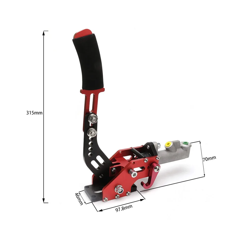 Universal Hydraulic Handbrake - Drift Parking Brake for Cars, Aluminum ...