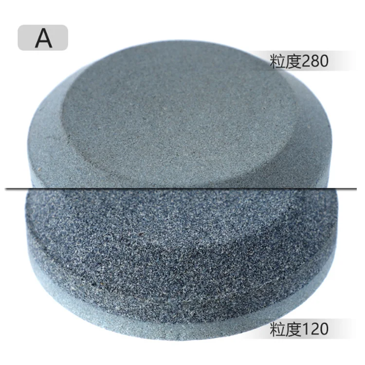 Dual Side Mini Round Sharpening Stone Whetstone For Razor Polishing ...