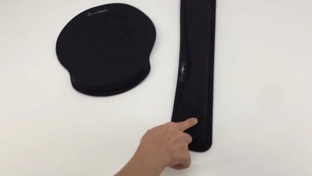 Oem Logo Movable Wrist Rest Adhesive Foam Ergonomic Keyboard Pad And ...