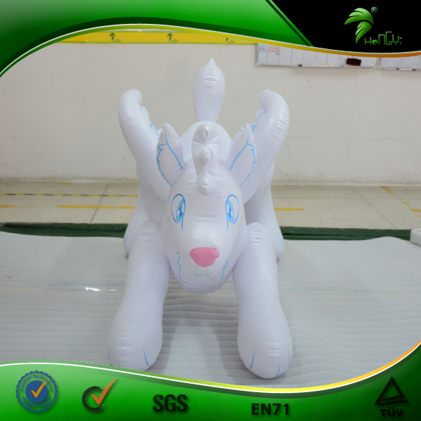 Riding Flying Hongyi Inflatable Wolf - Fun & Advertising