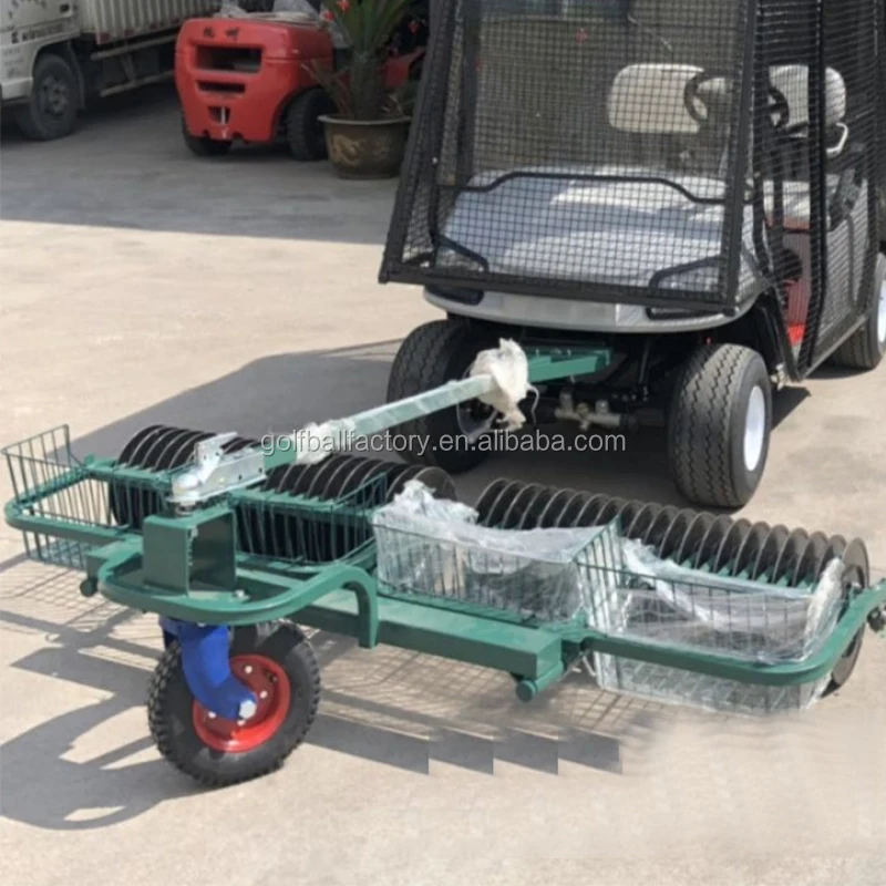 Golf Course Equipment Golf Range Picker Two Section Range Ball Pick Up ...