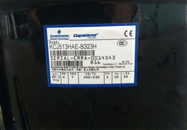 1.25pcs Kcj513hae-b323h B321h Freezer Refrigeration Compressor R22 ...