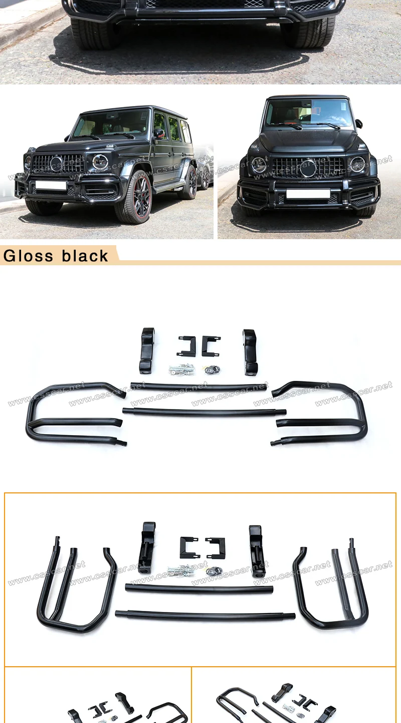 Newest Stainless Steel Car Front Bumper Guard Protector For Mercedes G ...