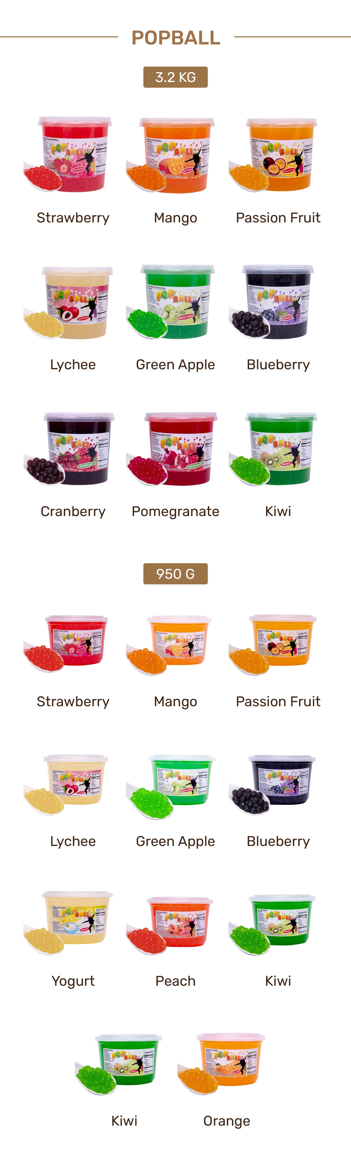 PINSHAN CO., LTD. - Popping Boba (popball), Popball