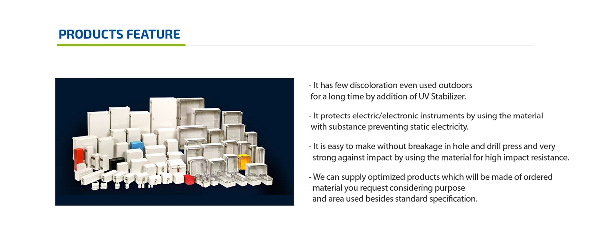 BOXCO, INC - Plastic Enclosure, distribution box