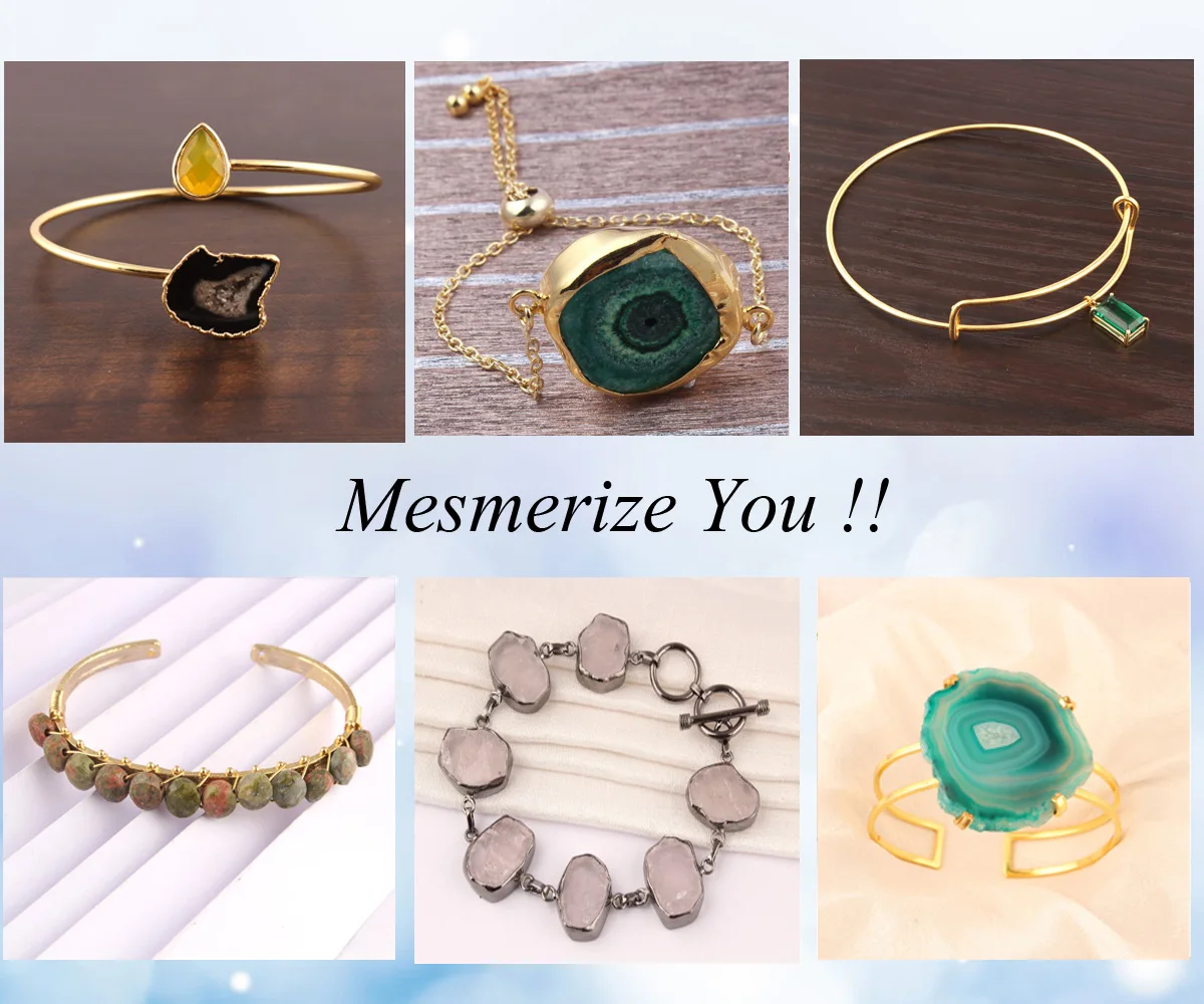 ZEVA JEWELS - Fashion Jewelry, Geode Druzy