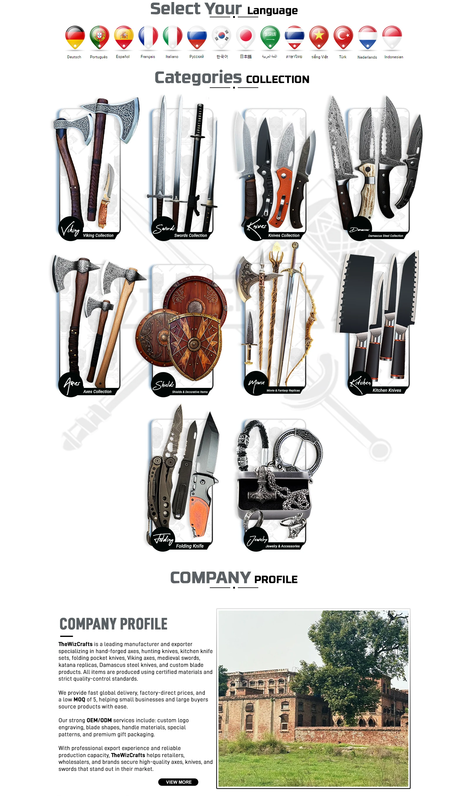 Company Overview - THEWIZ CRAFTS