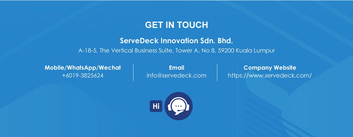SERVEDECK INNOVATION SDN BHD - Smart Facility Software, Building ...
