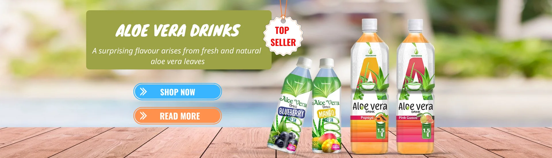 TAN DO REFRESHING WATER COMPANY LIMITED - Fruit juice, Aloe vera drink