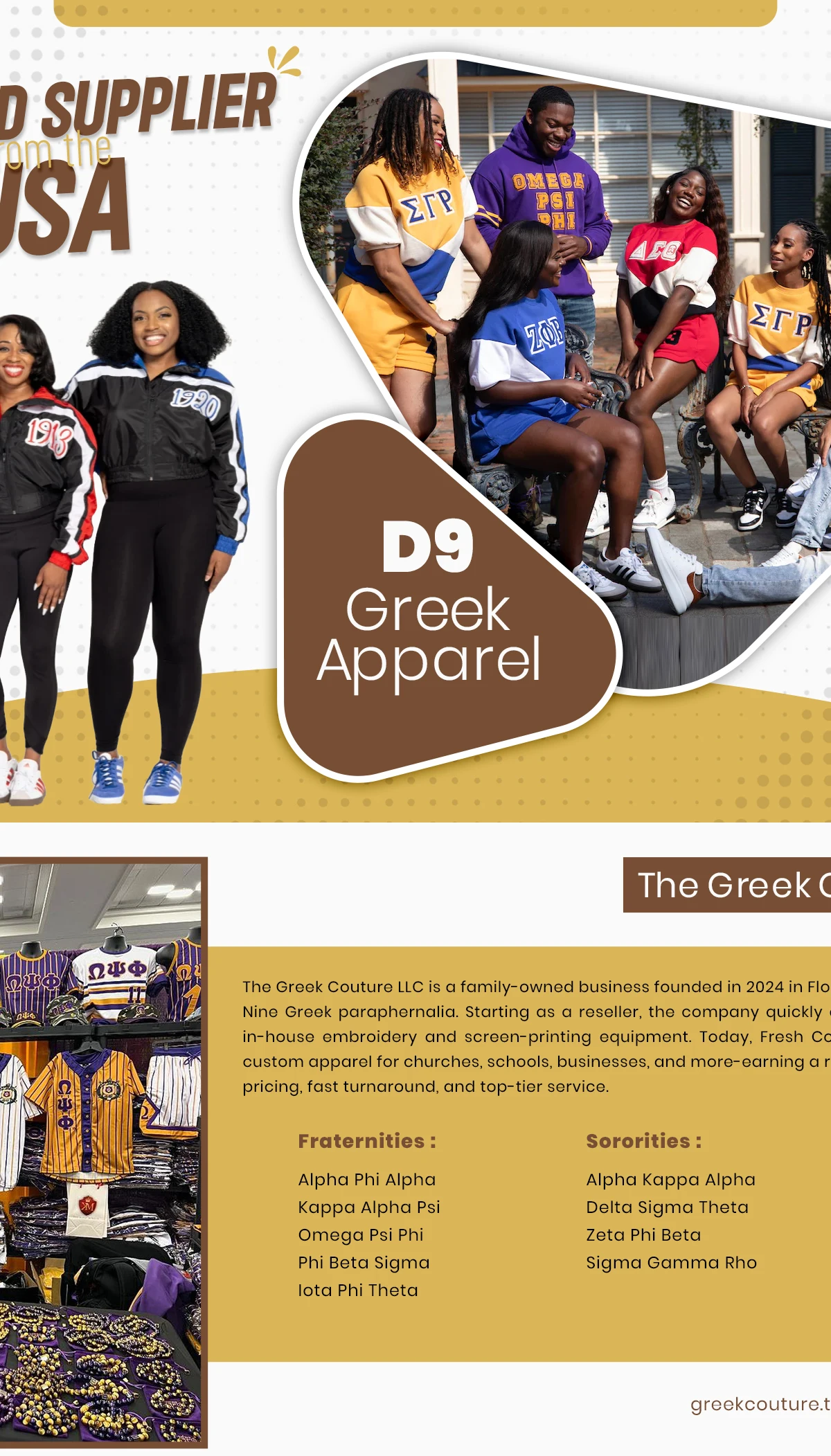 Company Overview - The Greek Couture LLC