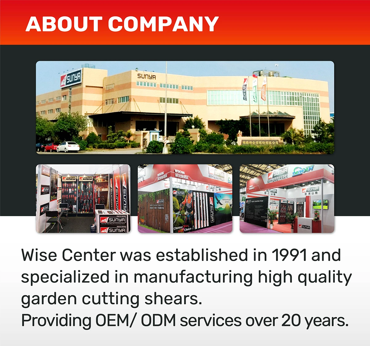 WISE CENTER PRECISION APPLIANCE CO., LTD. - pruning shears, Tree lopper