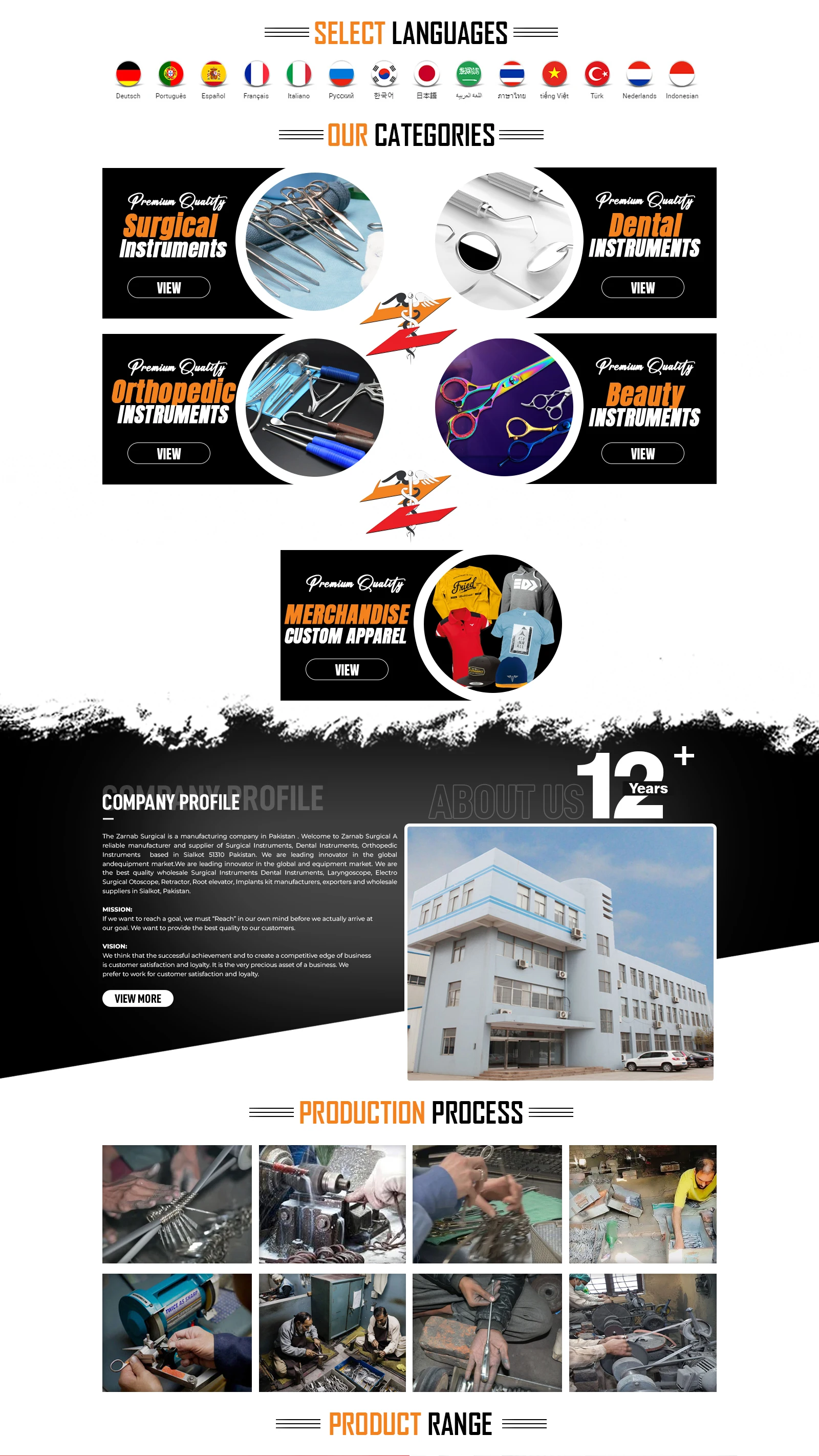 Company Overview - zarnab surgical
