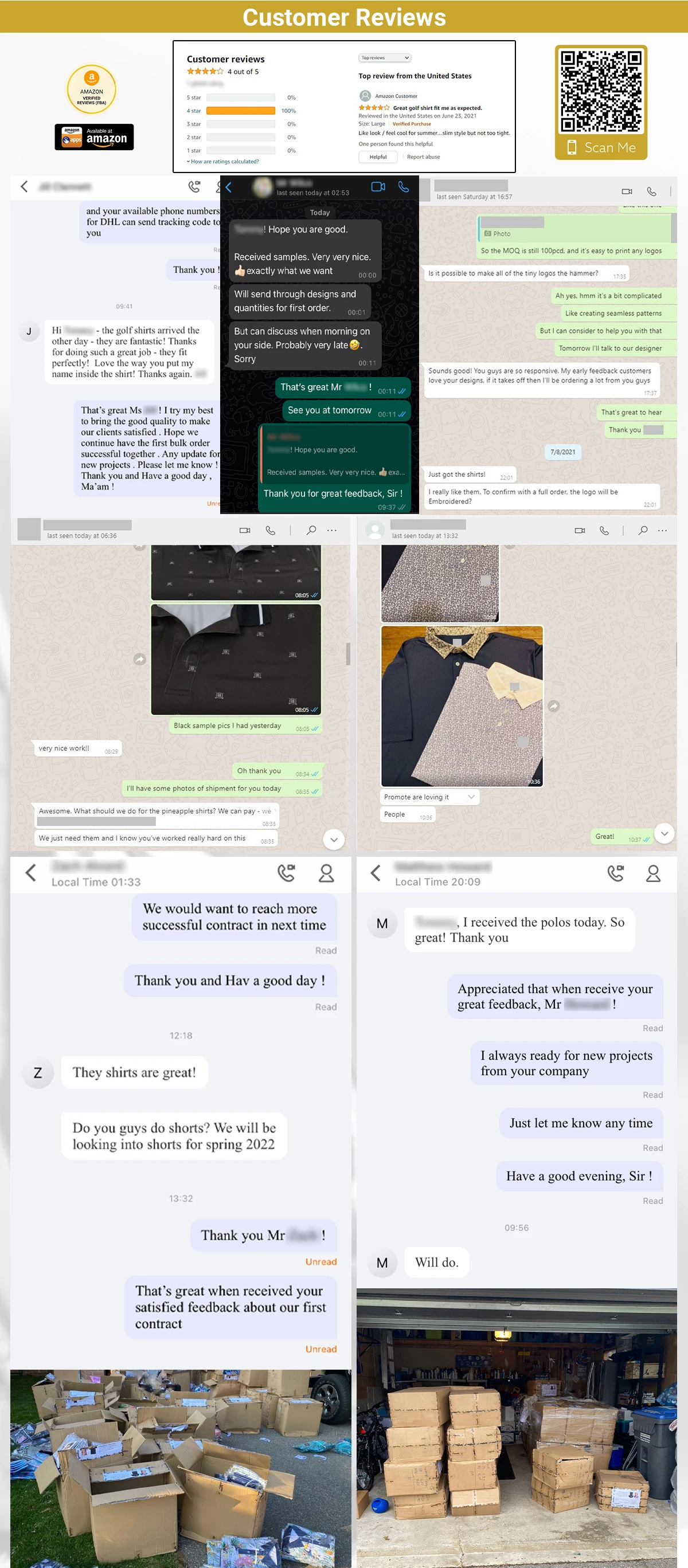 HANDEE COMPANY LIMITED - Golf Shirt, Golf polo shirt