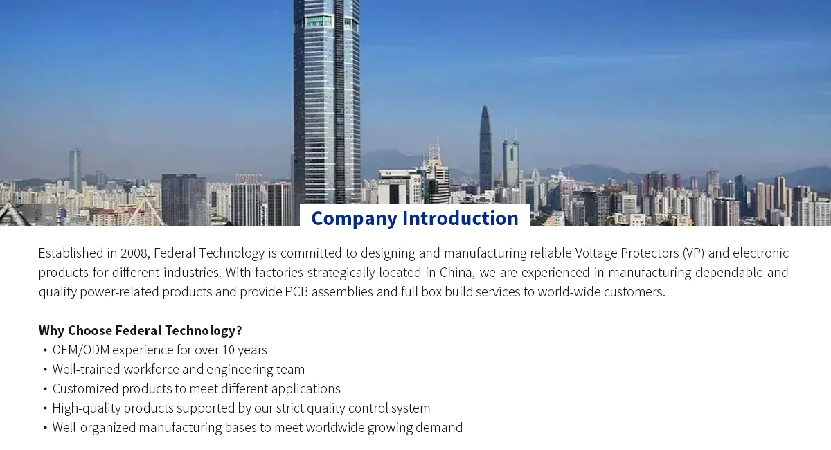 Company Overview - FEDERAL TECHNOLOGY CORP.