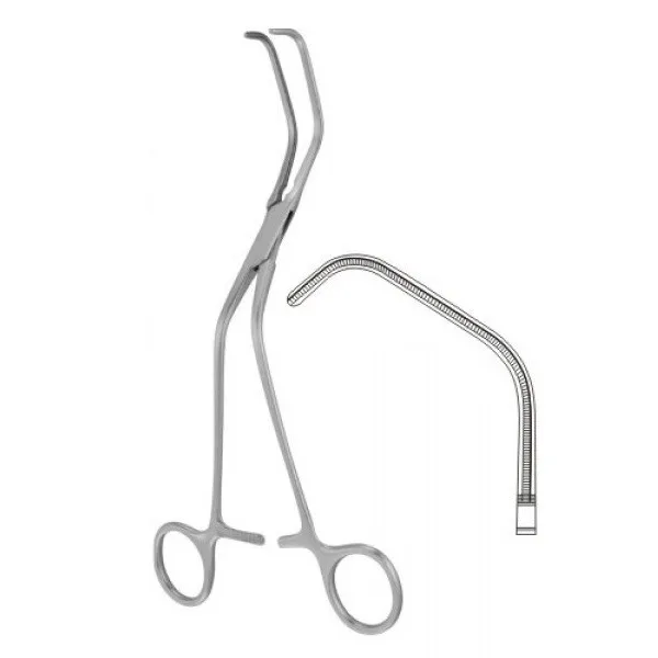 Ochsner Atrauma Aortic Clamp Forceps Stainless Steel 23.5 Cm ...