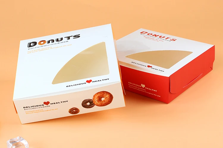 Custom Printed Donut Paper Box With Customized Size - Buy Donut Paper ...