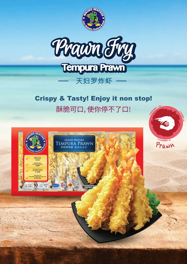 Tempura Frozen Shrimp - Buy Seafood Prawn Fry,Frozen Shrimp Japanese ...