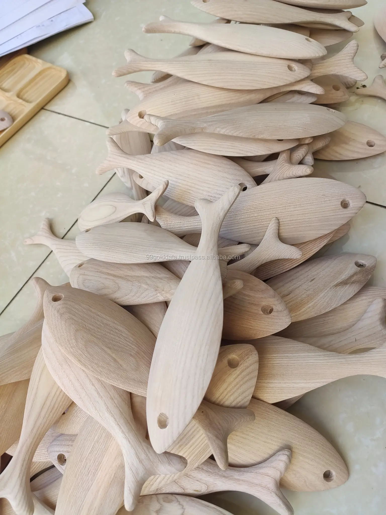Wooden Fish For Homestay Decor - Best Item For Beach House Decoration ...