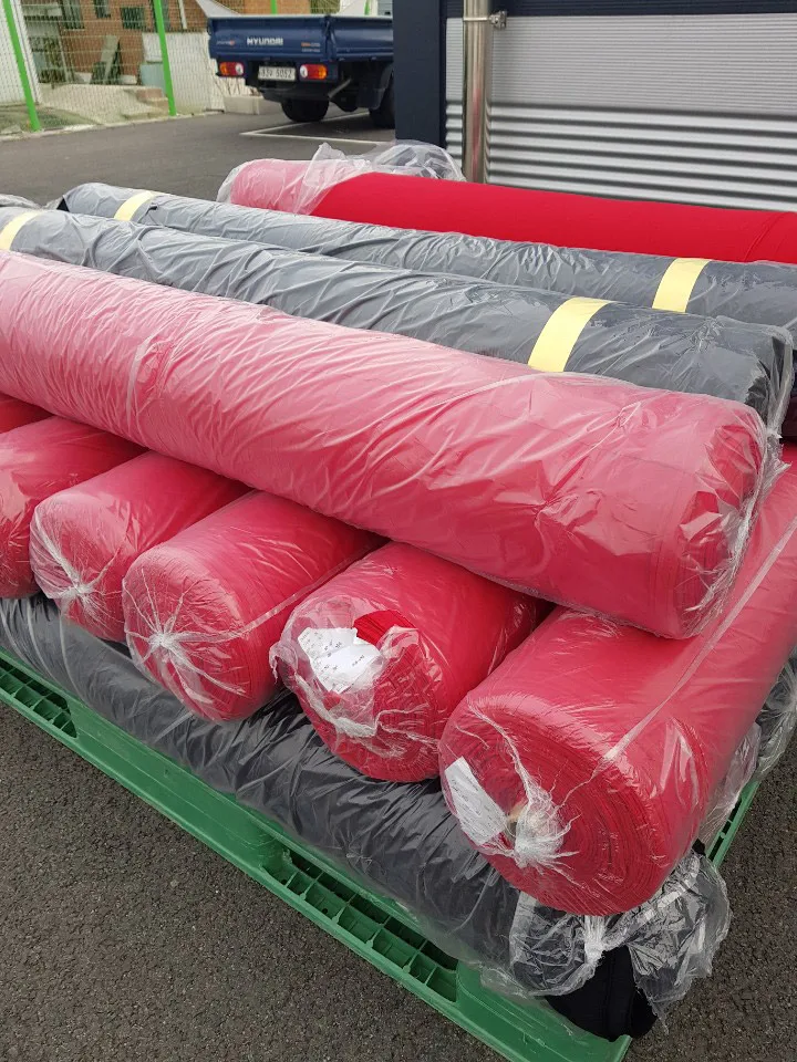 Korea ITY Stock Lot Fabric - Versatile Polyester Textiles