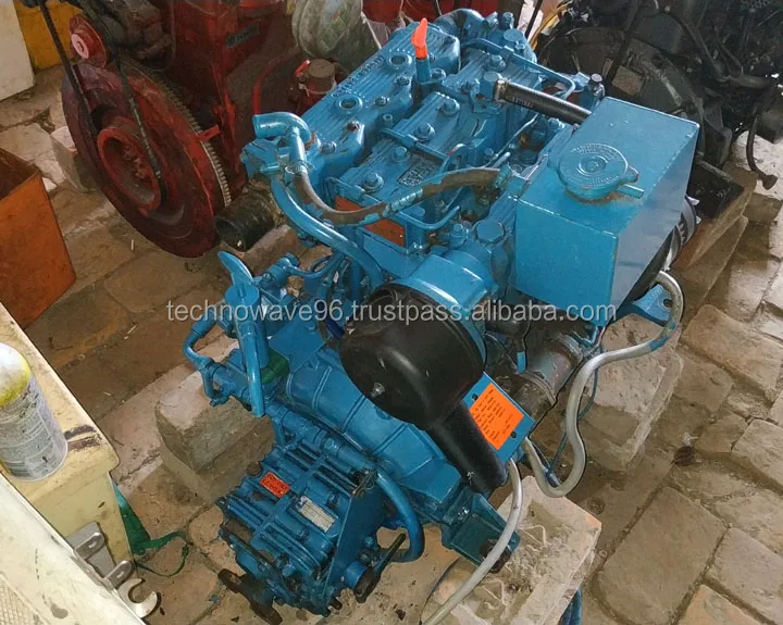 Small Boat Engine Lister Petter LPW3 Inboard Marine Diesel