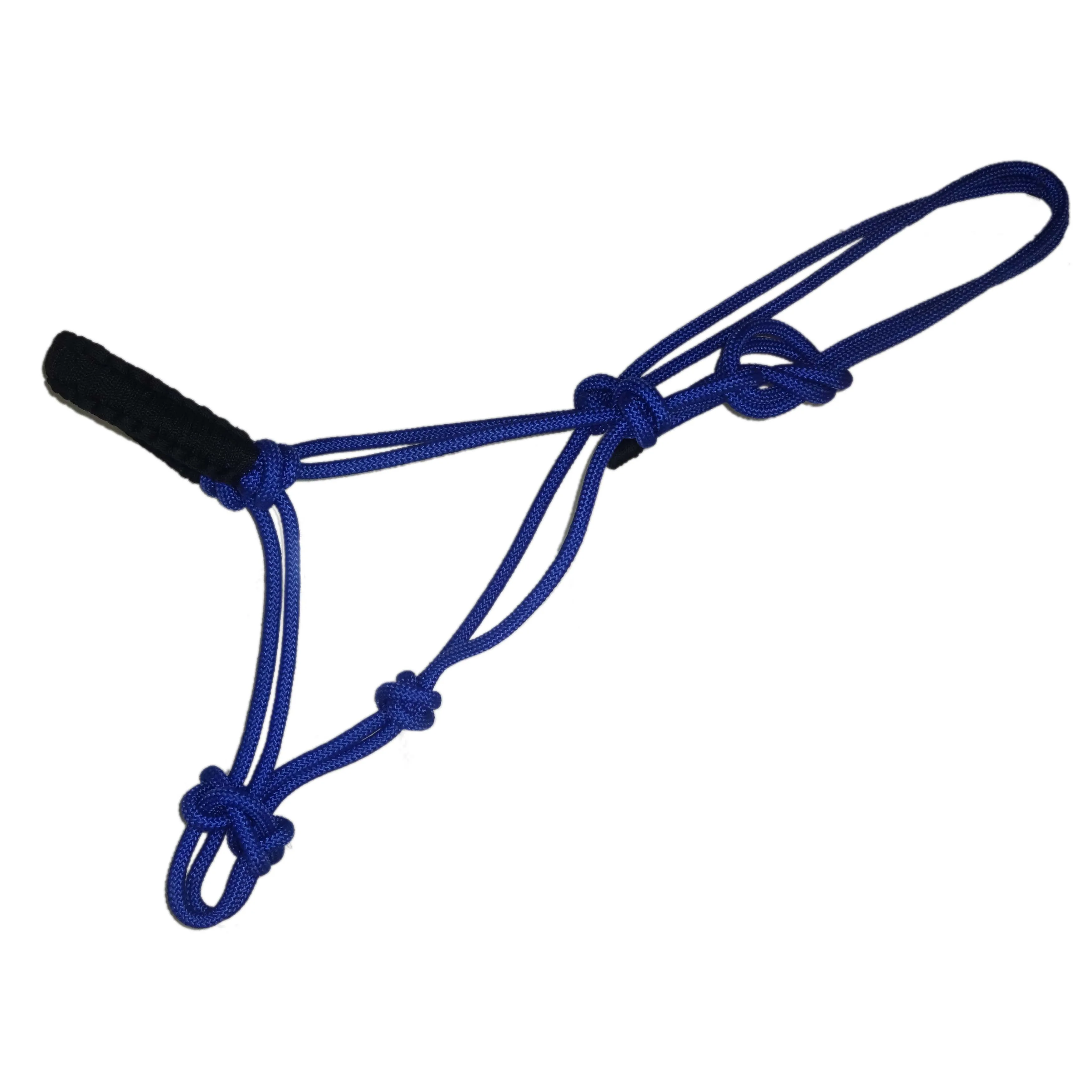 Nylon Rope Halter Blue With Braided Noseband - Buy Horse Halter,Arabian ...