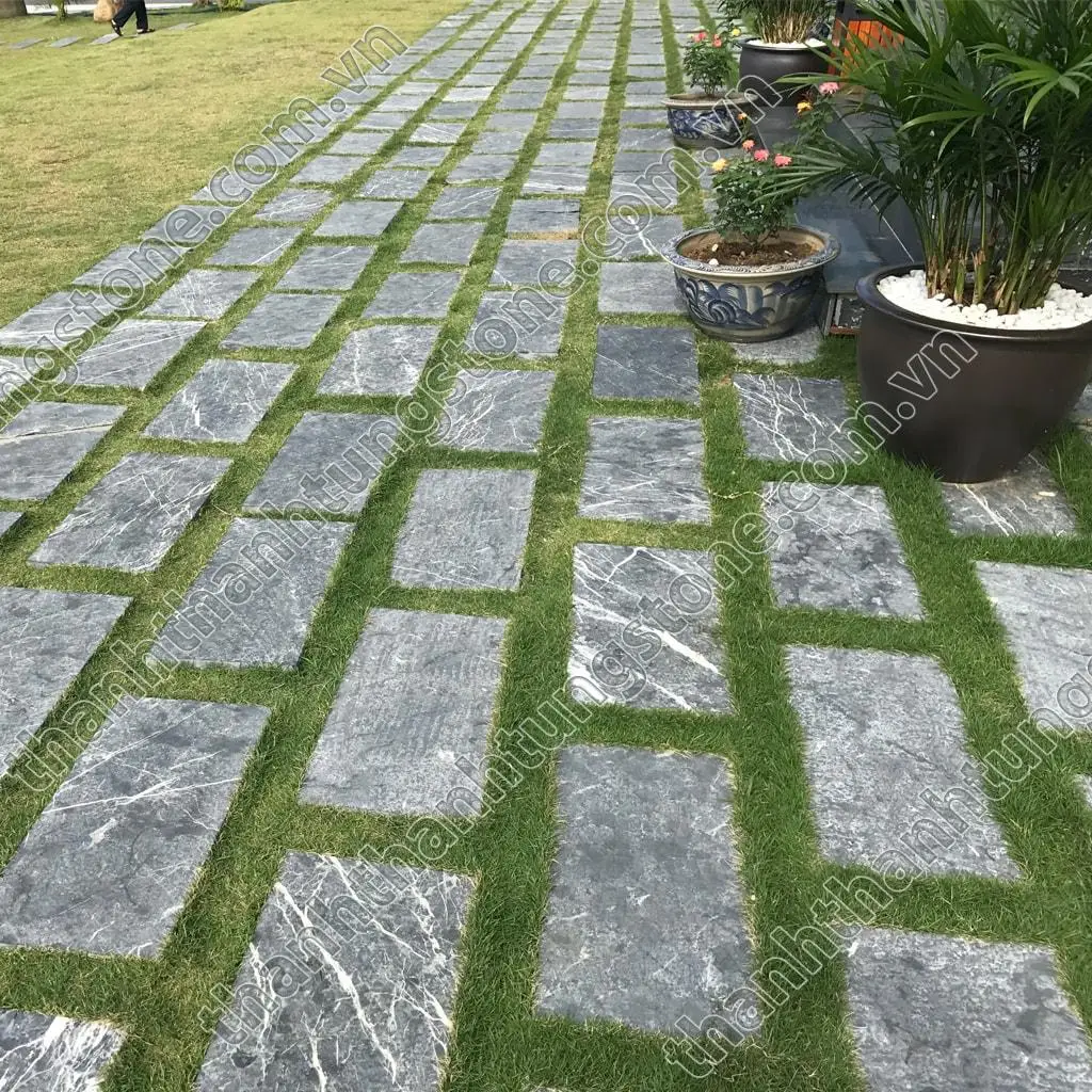 Vietnam Natural Bluestone Construction Tile Floors Paver