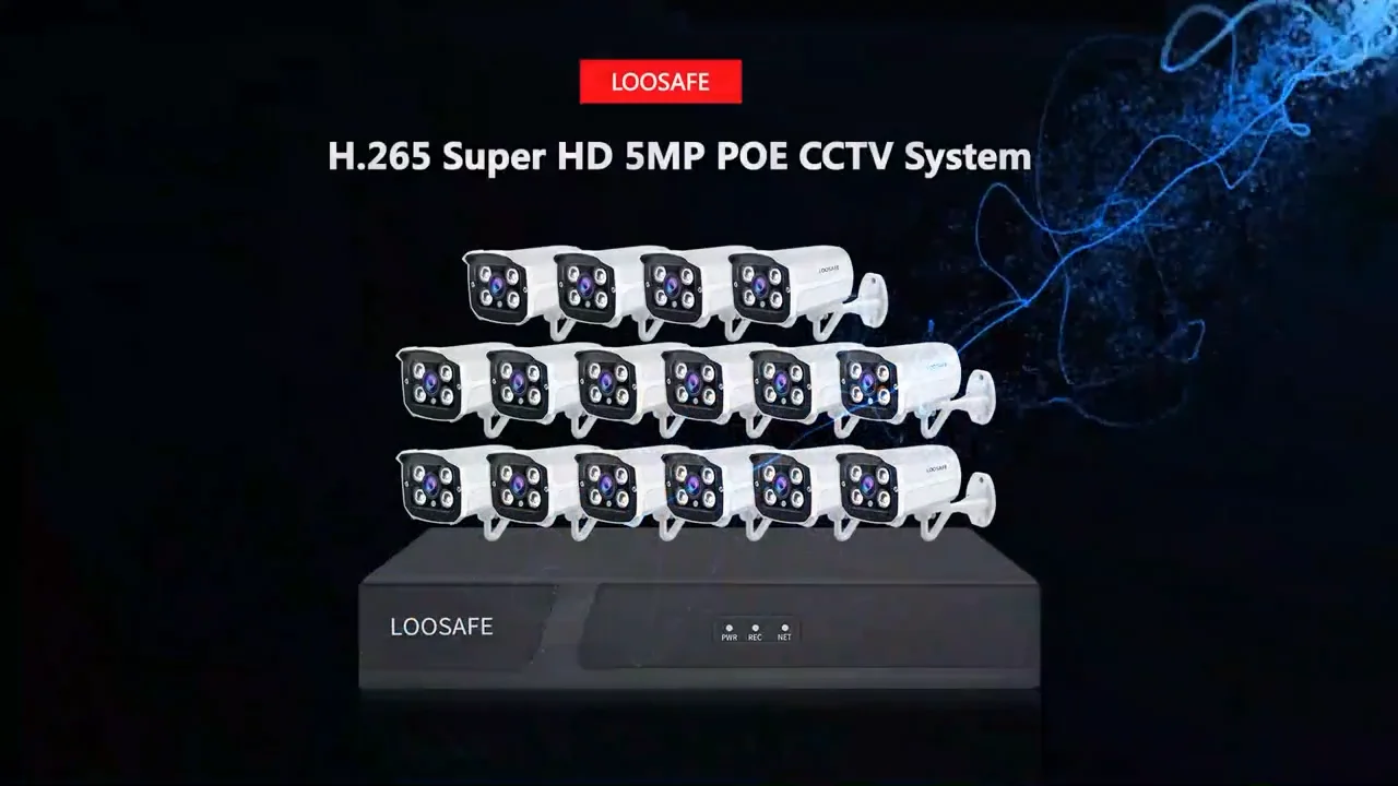 8 Channel H.264 Nvr Poe Hd 2mp Cctv Ip Cameras Kits,8ch Home Video ...