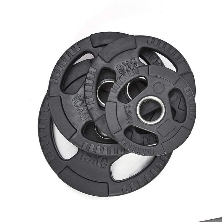 Wholesale Cement Sand Filled Plastic Dumbbell Weight Plates