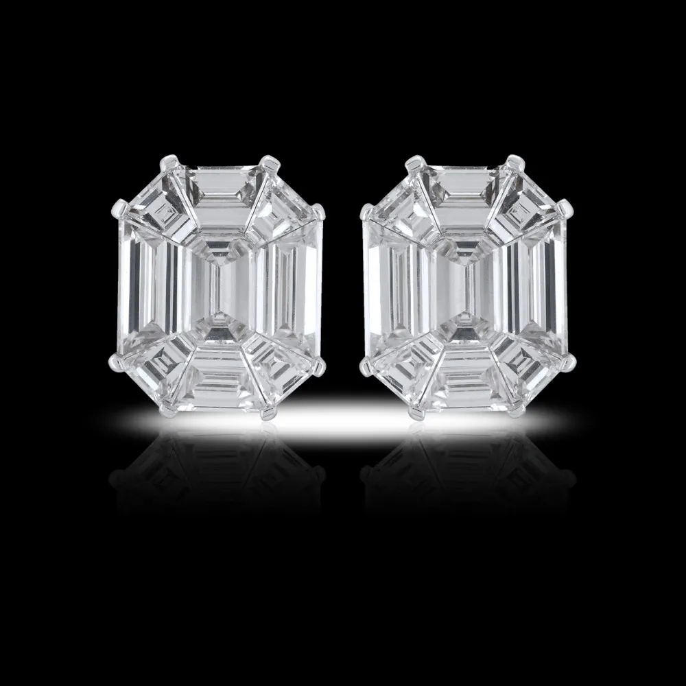 3.39ct Diamond J Vs2 Igi Certified Lab Grown Cvd Princess Cut Type2a ...