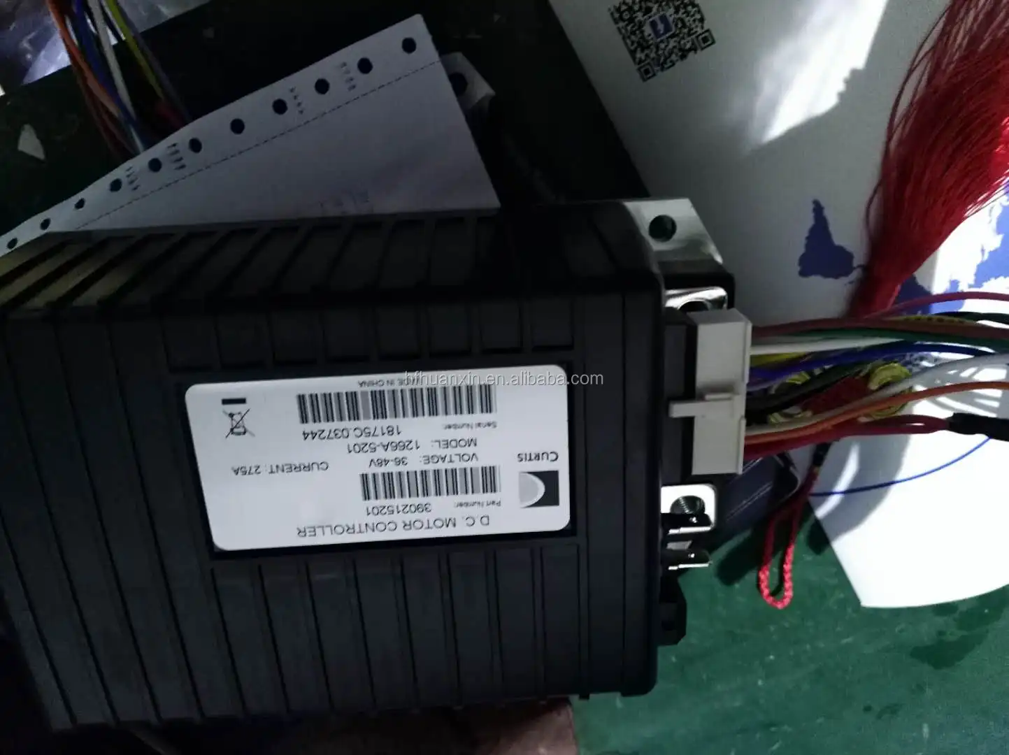 Speed Curtis Dc Motor Controller 1266a-5201 36v / 48v - 275a For E ...