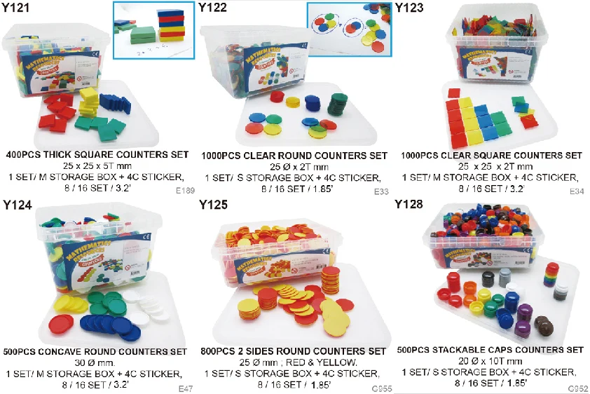 Educational Plastic Math Game Counter For Children - Buy Game Counter ...