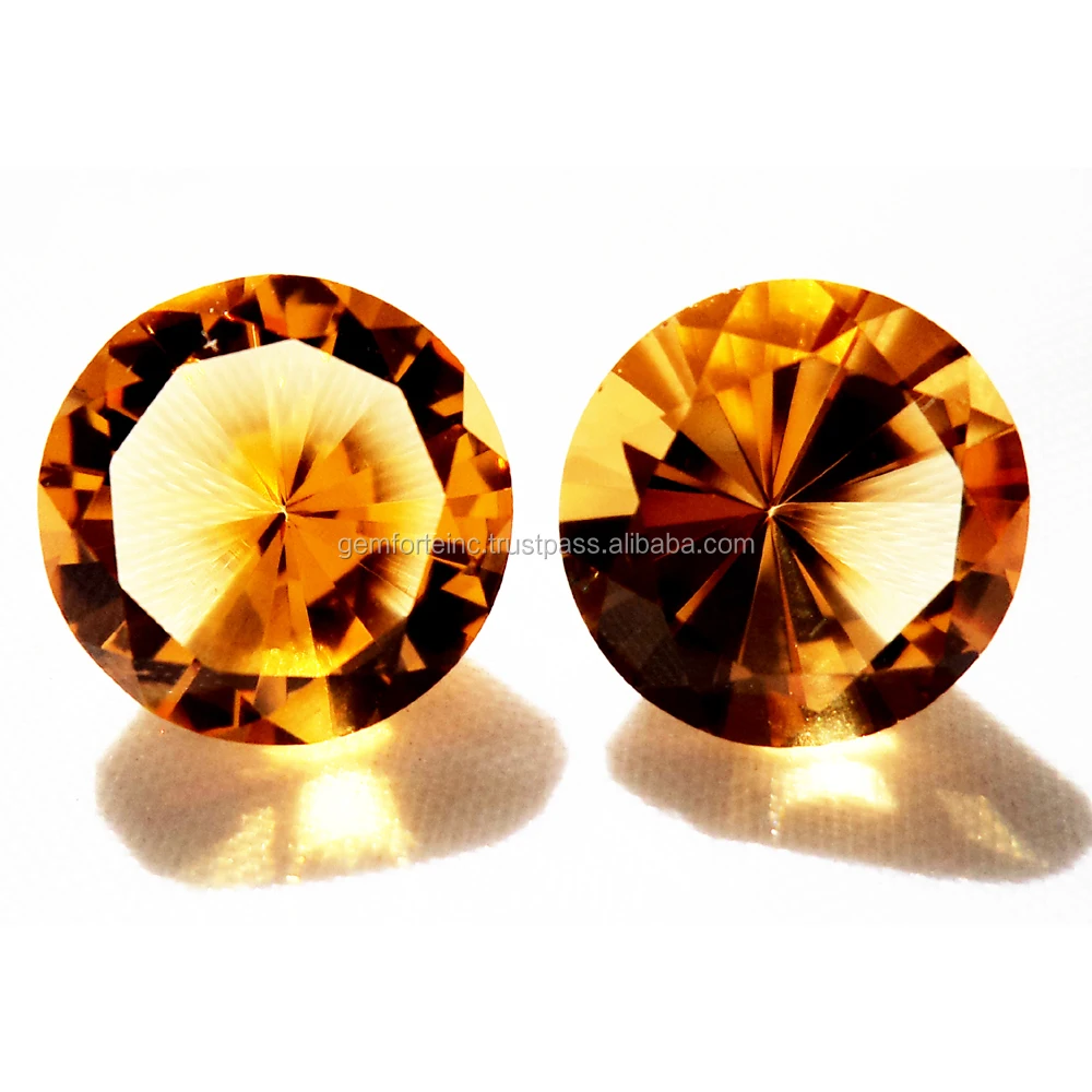 Brazilian Citrine Oval Shape Faceted Natural Loose Gemstone All Size ...